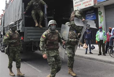 Daniel Noboa Declara Conflicto Armado Interno Y Ordena A Militares