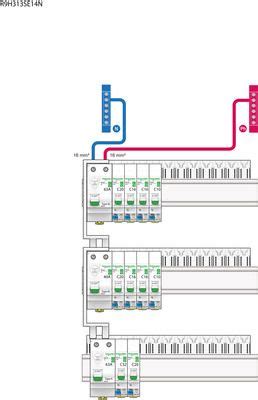 Tableau électrique pré équipé 3 rangées embrochable T3 à T5 Resi9 XE
