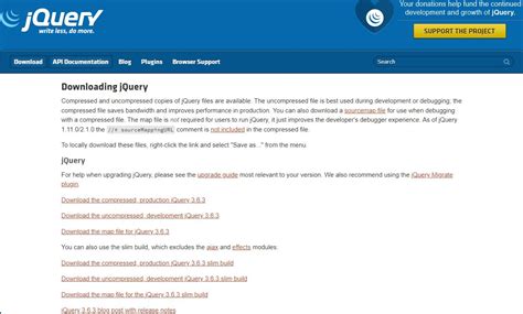 versions and inserting jquery in a web page lookkle blog