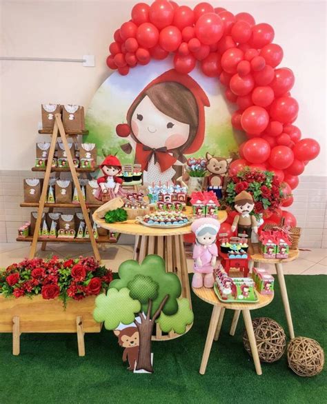 Festa chapeuzinho vermelho 70 ideias para comemorar o clássico