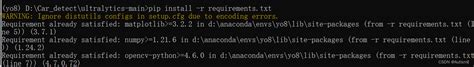 warning ignore distutils configs in setup cfg due to encoding errors csdn博客