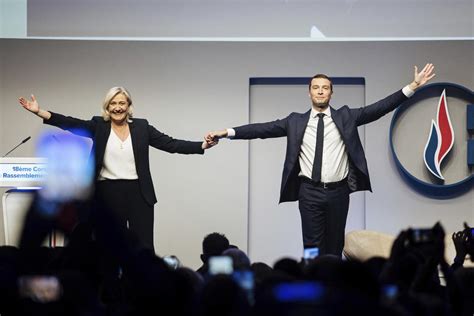 French Far Right Party Elects Jordan Bardella To Replace Marine Le Pen