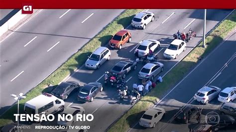 G1 Em 1 Minuto Tiroteio Interdita Linha Amarela Rio G1 Em 1 Minuto G1