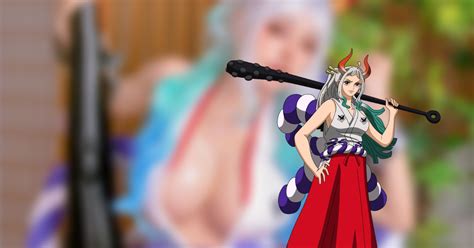 Modelo Captura A Ess Ncia E Poder De Yamato De One Piece Em Um