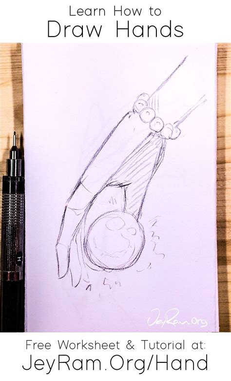 How To Draw Hands Free Worksheet Tutorial Artofit