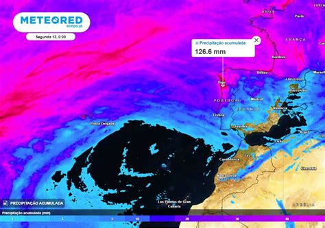 Tempo para os próximos dias em Portugal saiba onde se prevê mais chuva
