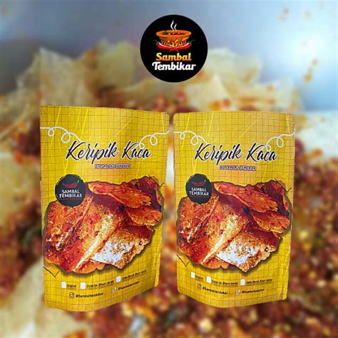 Jual KRIPIK KACA PEDAS ORIGINAL BY SAMBAL TEMBIKAR KERIPIK BELING