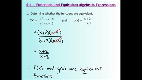 what are equivalent expressions in algebra