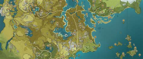 Genshin Impact Interactive World Map Genshin Impact All Geoculus
