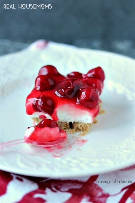 No Bake Cherry Cheesecake Real Housemoms No Bake Cherry Cheesecake
