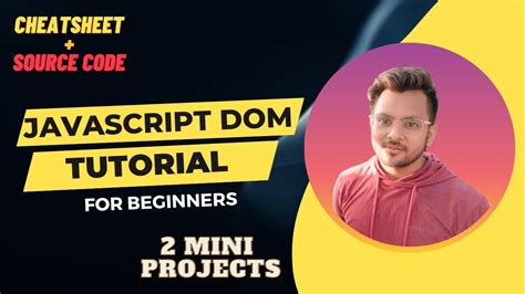 javascript dom manipulation full course for beginners youtube