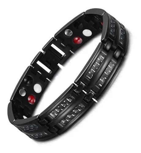 Pulsera Manilla Magn Tica Para Hombre Fabricada En Titanio Env O Gratis