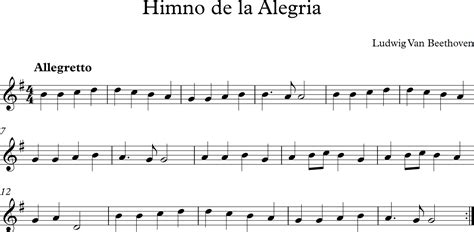 La Flauta Dulce HIMNO DE ALEGRÍA Beethoven Flauta Dulce