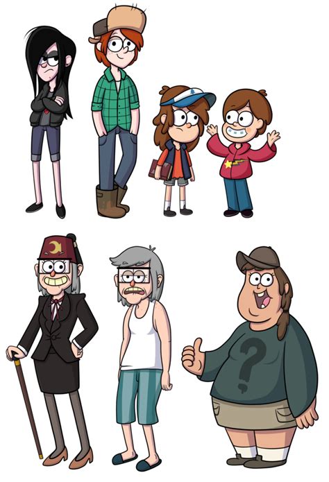 Robbie Valentino Robbie V Mabel Pines Wendy Corduroy Soos