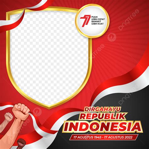 Hut Ri 77 PNG Picture Twibbon Hut Ri Ke 77 Kemerdekaan Indonesia