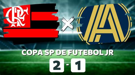 FLAMENGO X APARECIDENSE AO VIVO COPINHA 2023 FASE DE GRUPOS