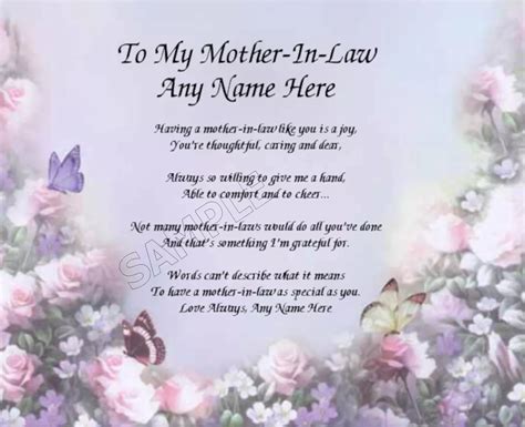 Happy Birthday In Heaven Mother In Law Hayley Michaeline