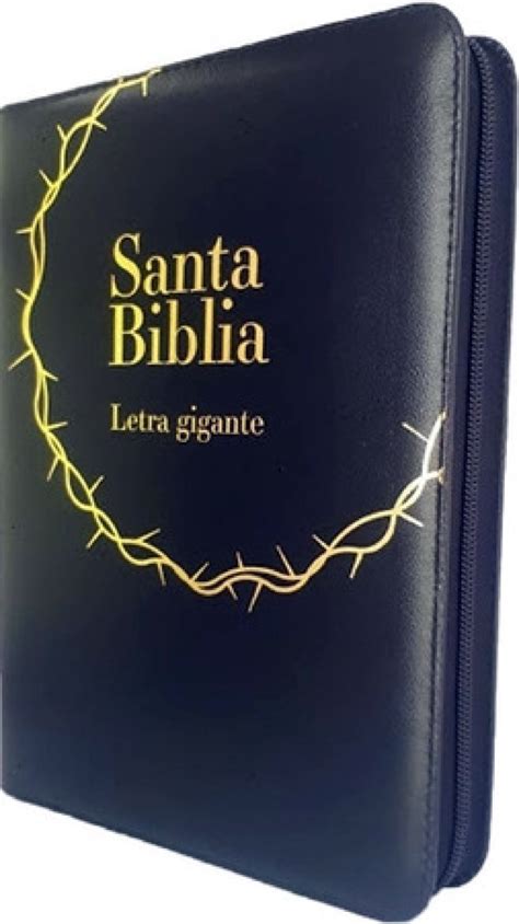 Biblia Reina Valera1960 Letra Gigante Imitación Piel Cierre e Index