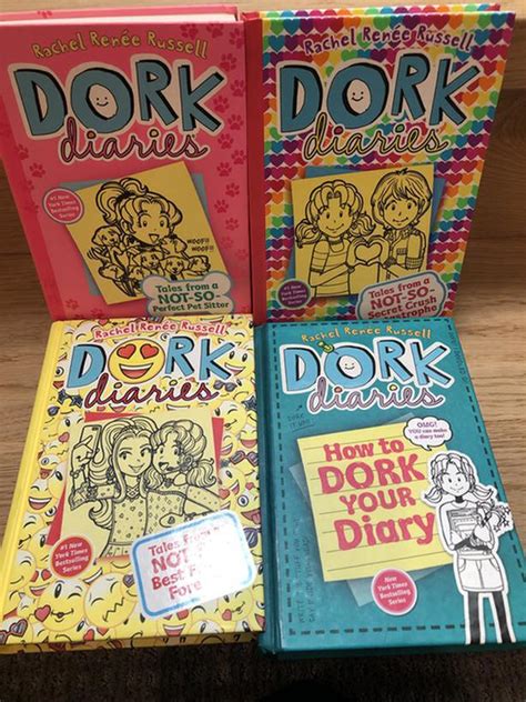 4 Dork Diaries Books By Rachel Renee Russell Classifieds For Jobs