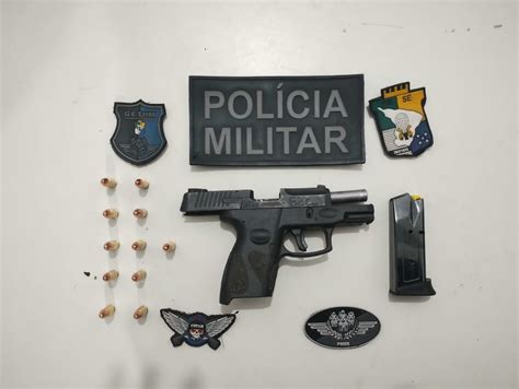 Polícia Militar prende homem e apreende arma de fogo em Aracaju O que