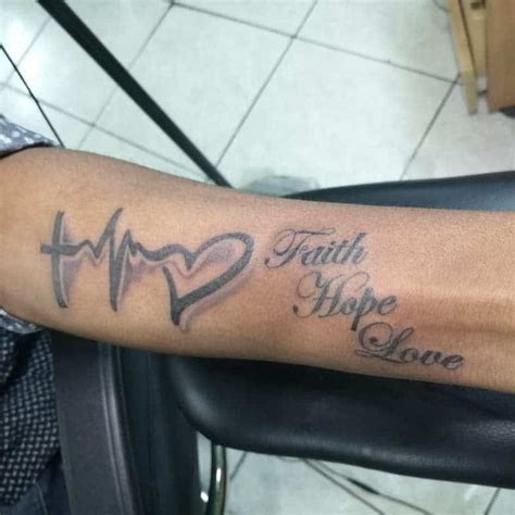 Tatuajes De Fe Esperanza Y Amor Amazing2you