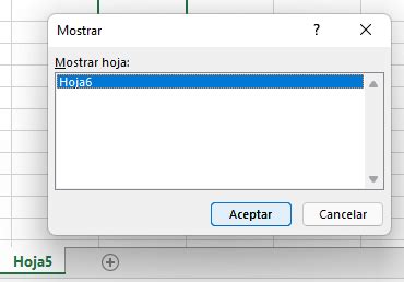VBA Ocultar o mostrar una hoja de cálculo Automate Excel