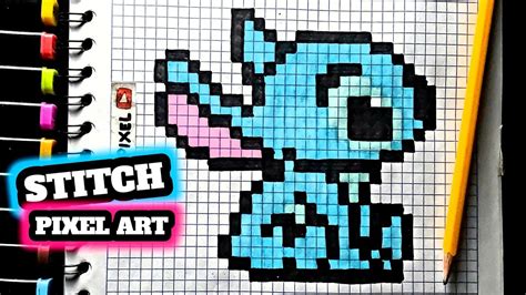 Como Dibujar STITCH Y ANGELA PIXELADOS Pixel Art Paso A 56 OFF