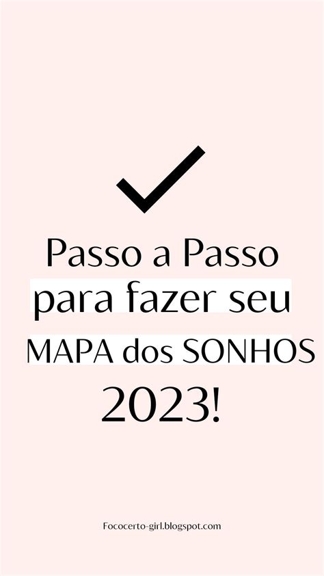 Mapa Dos Sonhos Como Fazer O Seu Artofit