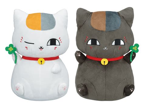 ニャンコ先生と黒ニャンコのでっかいぬいぐるみが登場グッズアニメ夏目友人帳公式サイト