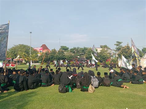 Lima Ratusan Pendekar Pagar Nusa Meriahkan Apel Dan Kirab Hari Santri