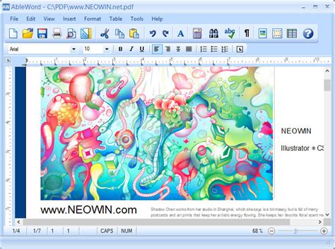 AbleWord 3 0 Is A Fast Flexible Freeware PDF Editor Neowin