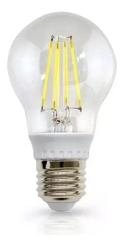 L Mpada Bulbo Filamento Led W Clara Ourolux Branco Frio Cor Da Luz