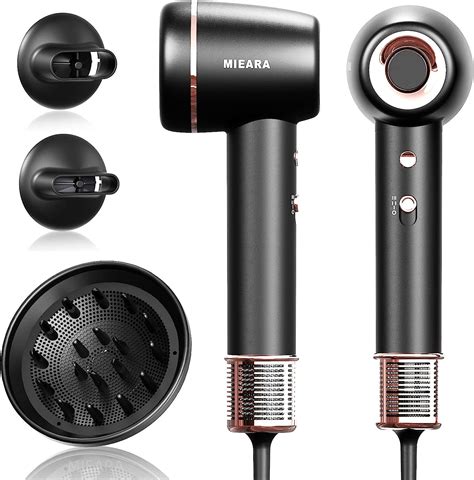 2023 MIEARA Hair Dryer 1500W Negative Ionic Blow Dryer 110 000
