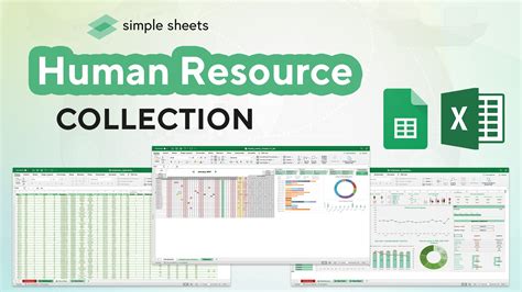 Human Resources Excel Google Sheets Spreadsheet Templates