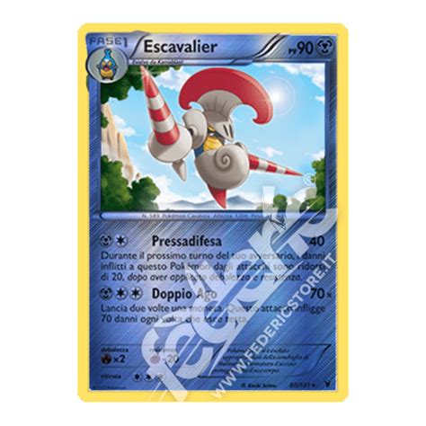 080 101 Escavalier Rara Reverse IT MINT Federicstore