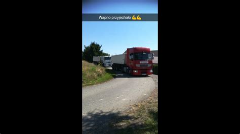 Przyjechało wapno Pszenżyto i mieszanka mamy dożynki przetrząsanie