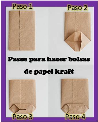 Hacer Bolsas Con Papel Kraft Handmade Packaging Craft Packaging Diy