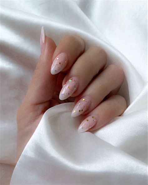 Baby Boomer Nails With Sparkles Cocorebelista Baby Boomers Nails