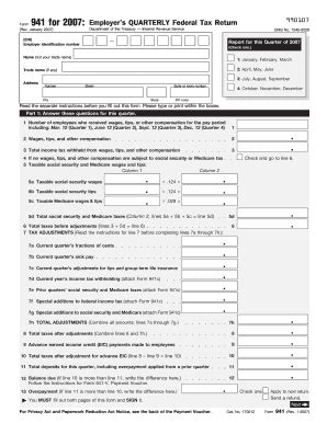 Form 941 For 2023 Pdf Printable Forms Free Online