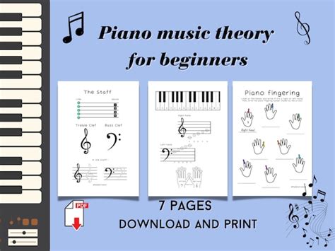 Beginner Music Theory Worksheets Worksheets Library