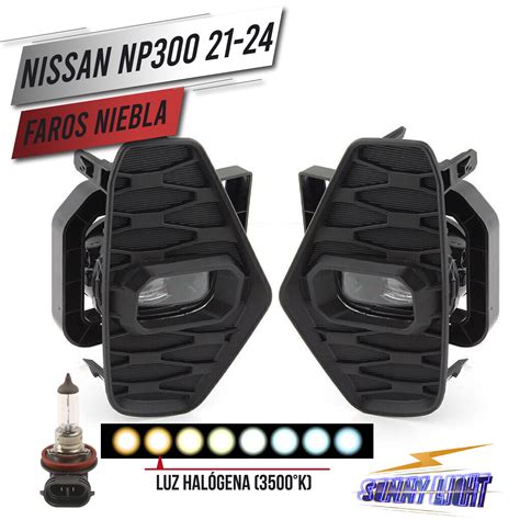 Kit Faros Niebla Nissan NP300 Frontier 2021 2022 2023 2024 SUNNY