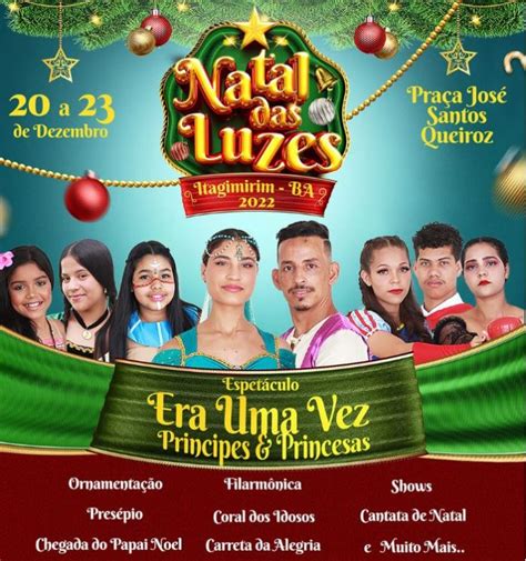 Governo de Itagimirim divulga a programação para o Natal das Luzes 2022