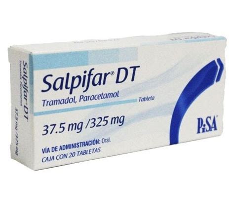 SALPIFAR DT 37 5 325 MG CAJ TAB C 20