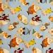 100 Cotton Fabric Winnie The Pooh Friends Tossed Tigger Piglet