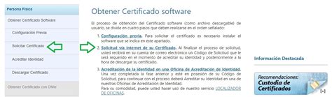 Pasos Para Obtener El Certificado Digital De Persona