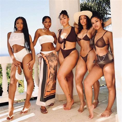 Normani Ryan Destiny Jordyn Woods Lori Harvey Taina Williams