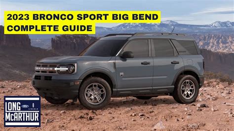2023 Ford Bronco Big Bend 4x4