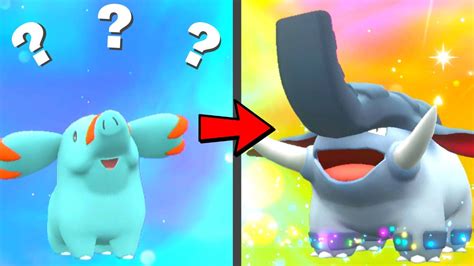 How To Find Phanpy And Evolve It Into Donphan In Pokemon Scarlet