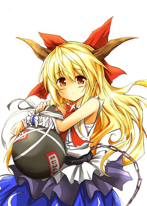 Ibuki Suika Suika Ibuki Touhou Image Zerochan Anime