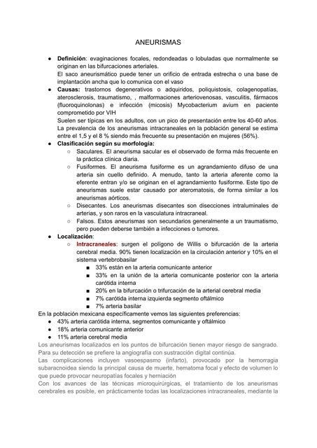 Hemangioma y aneurisma Jessy González uDocz